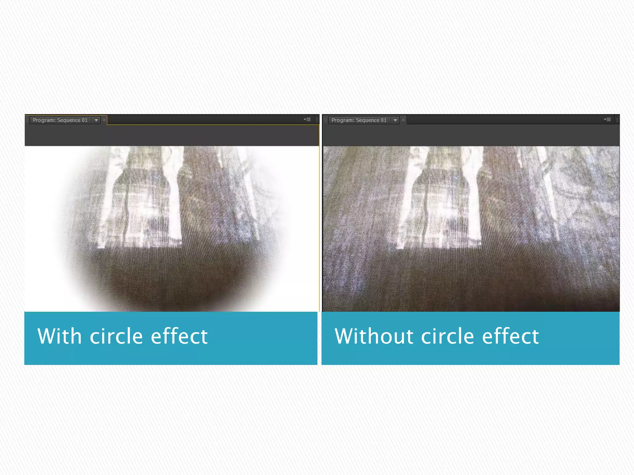 Adding a feathered border | PPTX | Video Production | Content Production