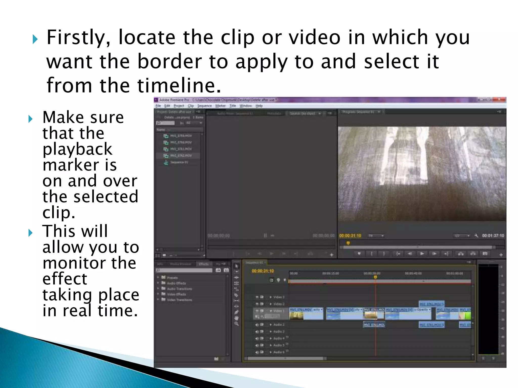 Adding a feathered border | PPTX | Video Production | Content Production