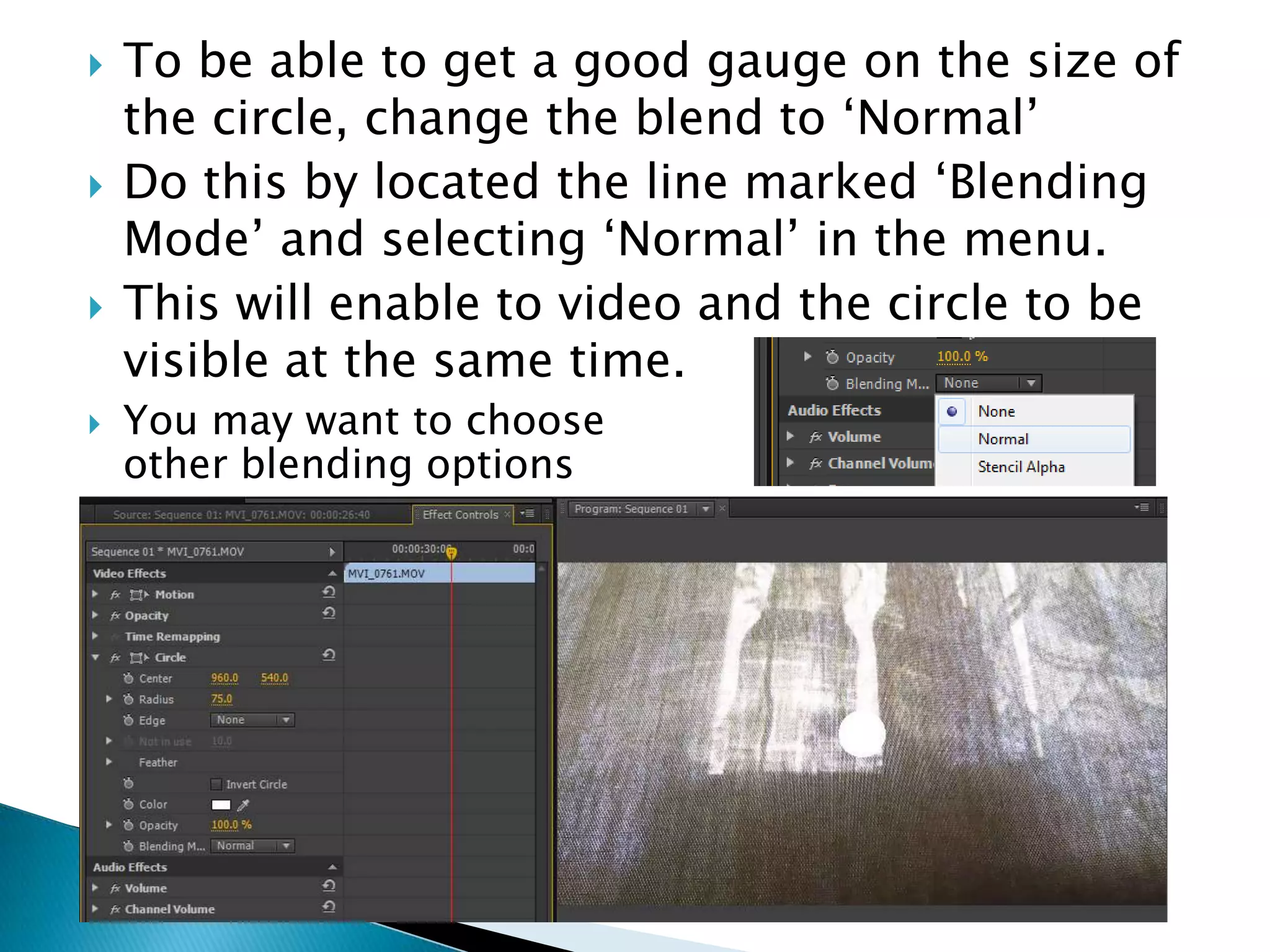 Adding a feathered border | PPTX | Video Production | Content Production