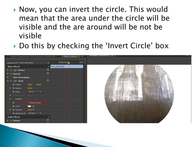 Adding a feathered border | PPT