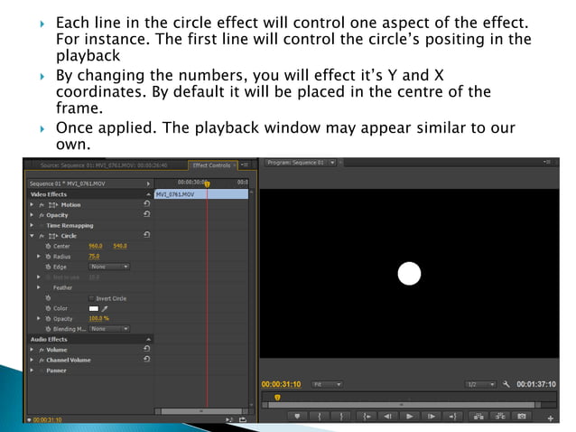 Adding a feathered border | PPT