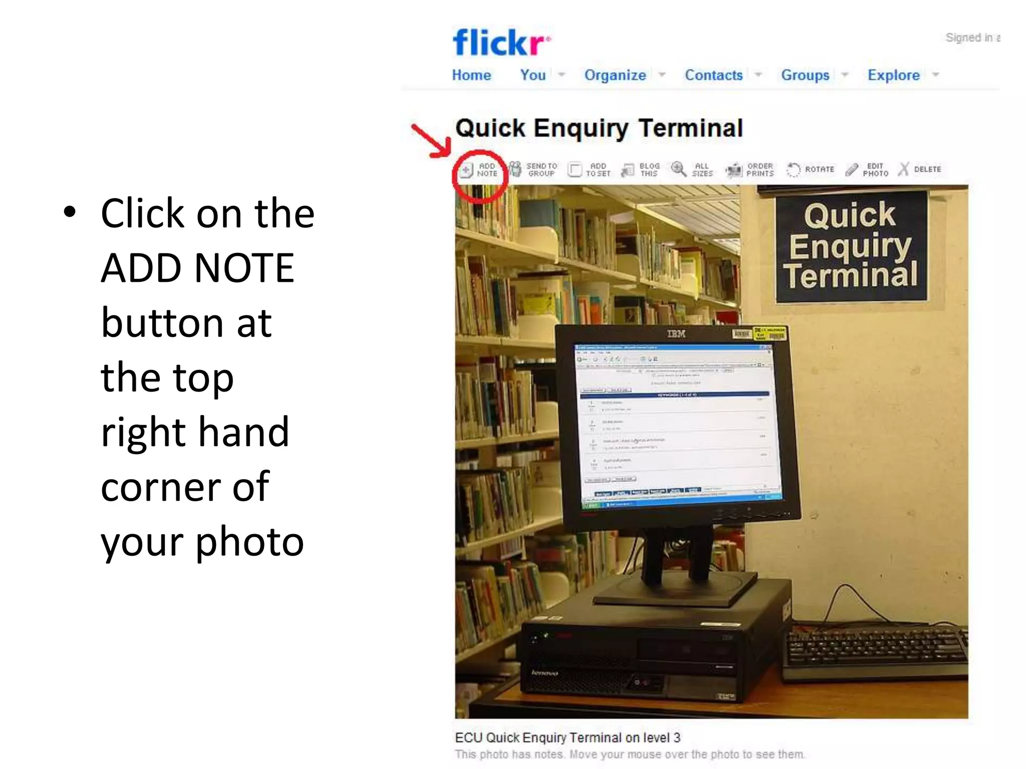 Adding A Link To A Flick’R Photo | PPTX