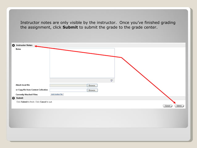 Adding An Assignment In Blackboard Ppt