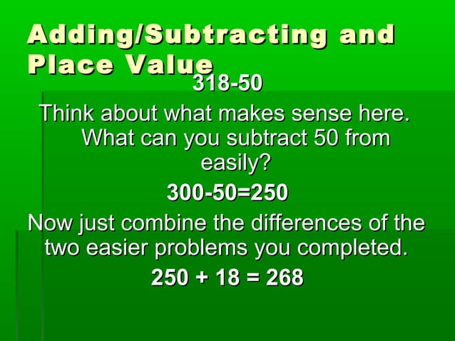 Adding and subtracting | PPT | Technology & Computing
