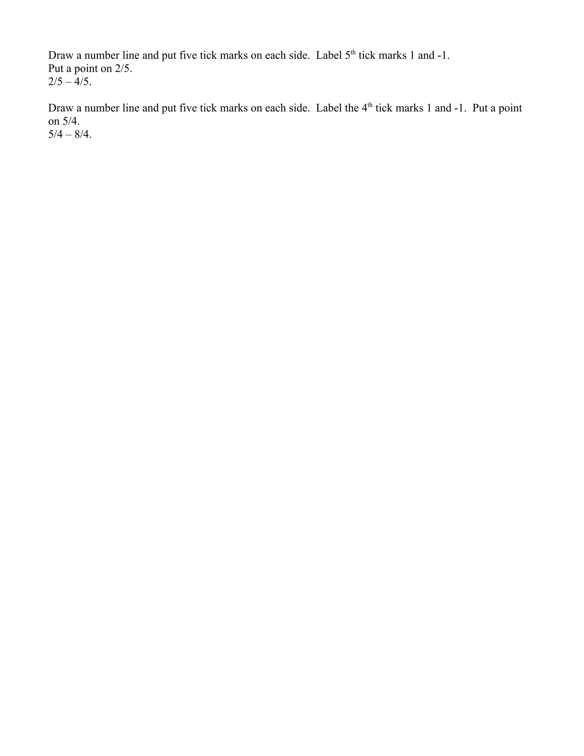 Adding And Subtracting Fraction Notes For Web Doc