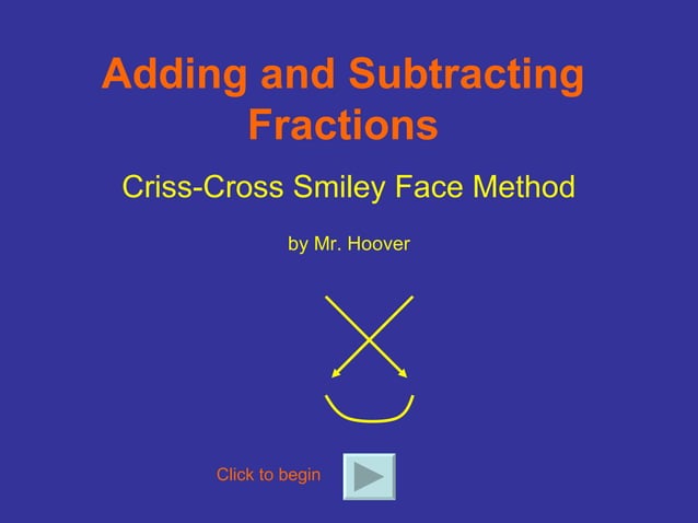 Adding And Subtracting Fractions | PPT