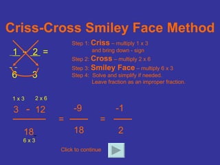 Adding And Subtracting Fractions | PPT