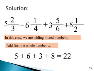 adding and subtracting fractions reports | PDF