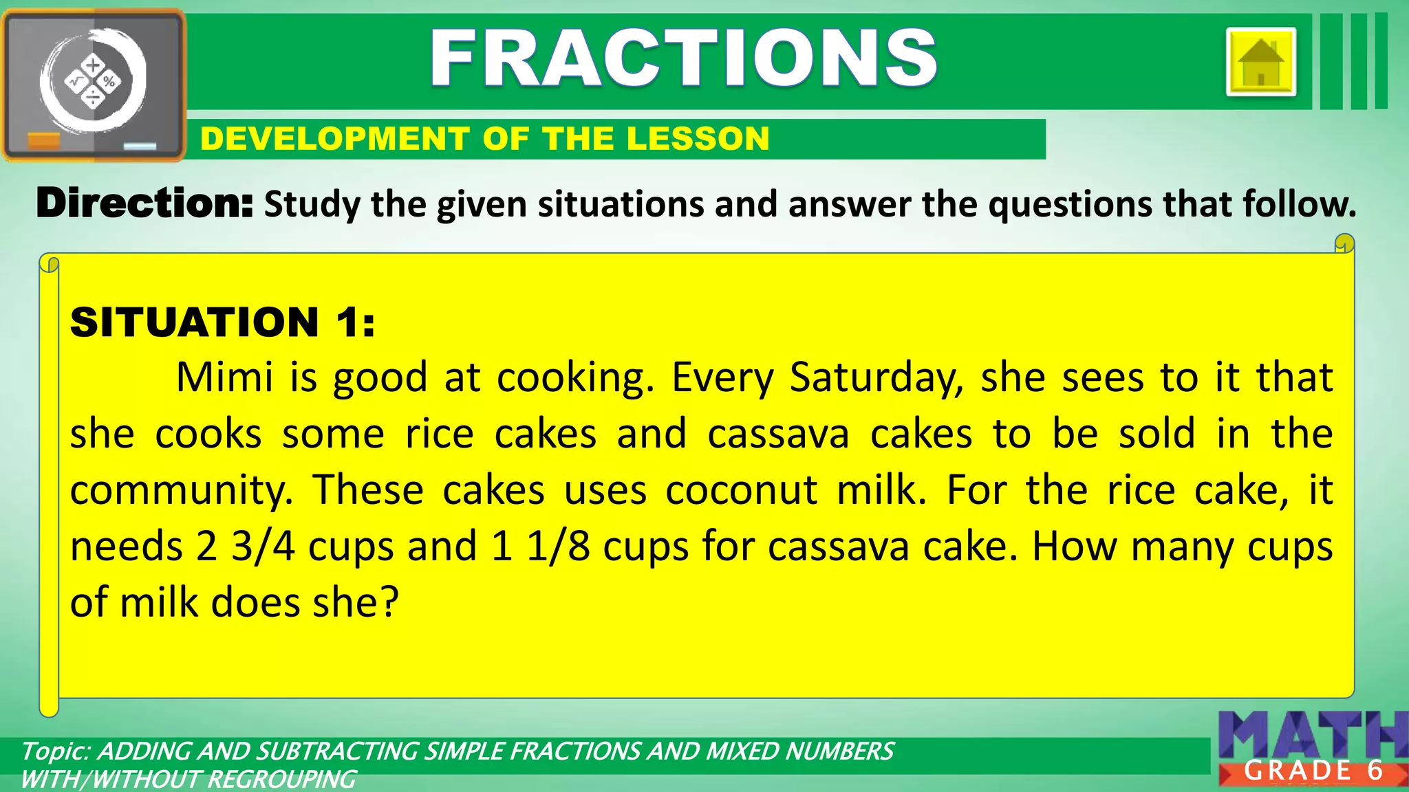 Math 6 Grade 6 1st Quarter Lesson 1 | PPTX