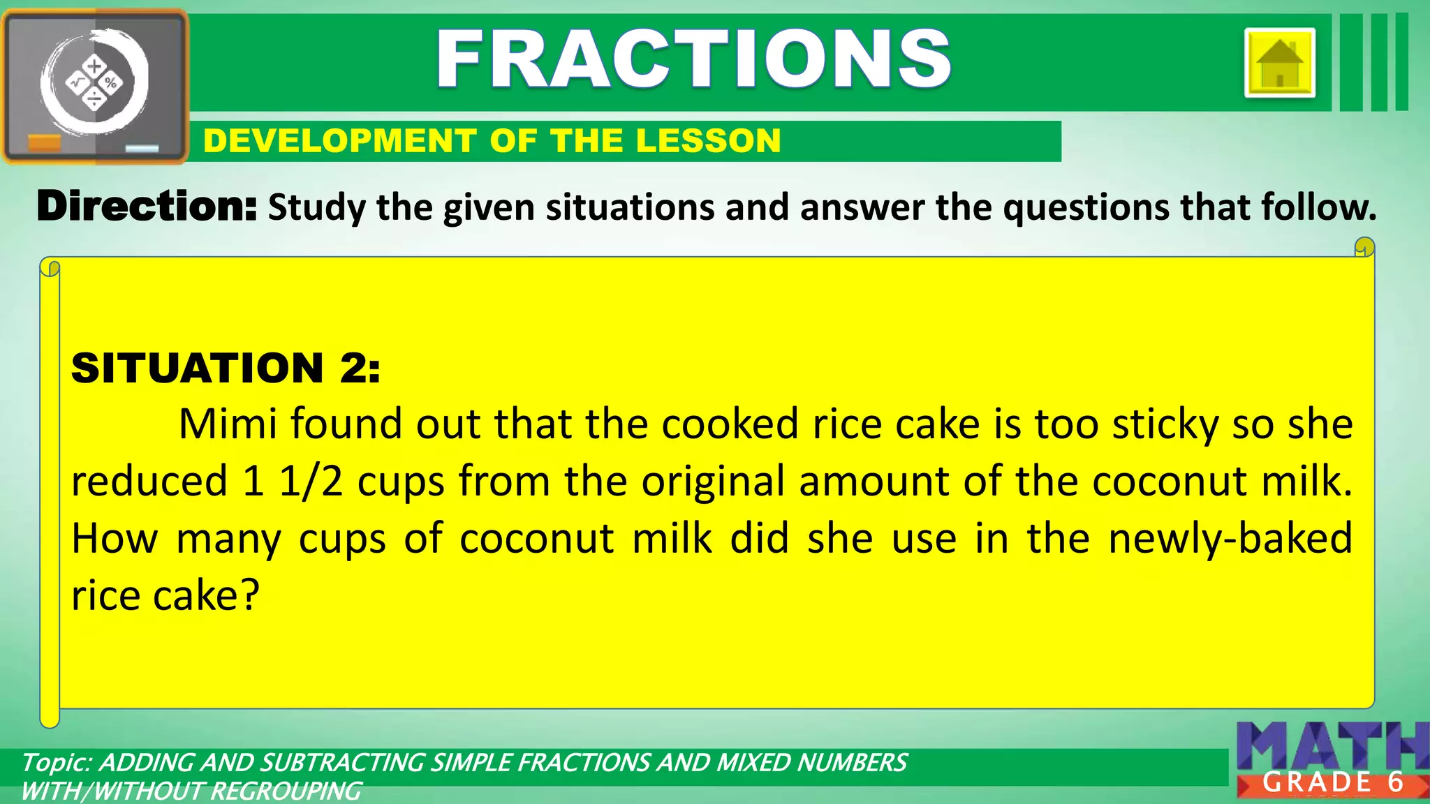 Math 6 Grade 6 1st Quarter Lesson 1 | PPTX