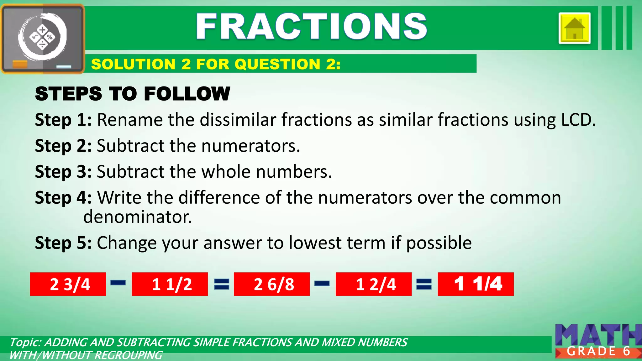 Math 6 Grade 6 1st Quarter Lesson 1 | PPTX