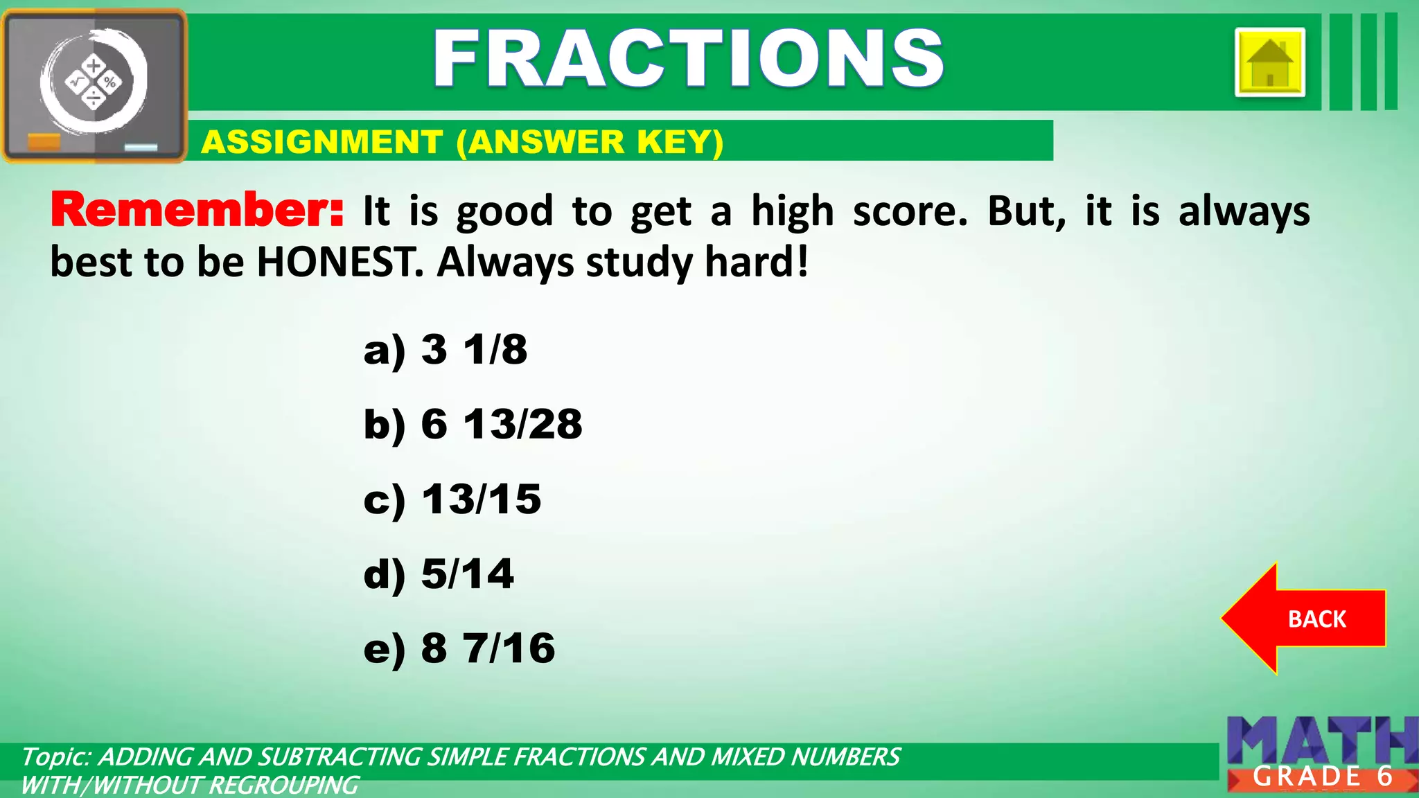Math 6 Grade 6 1st Quarter Lesson 1 | PPTX