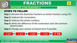 Math 6 Grade 6 1st Quarter Lesson 1 | PPTX