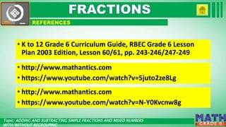 Math 6 Grade 6 1st Quarter Lesson 1 | PPTX
