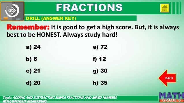 Math 6 Grade 6 1st Quarter Lesson 1