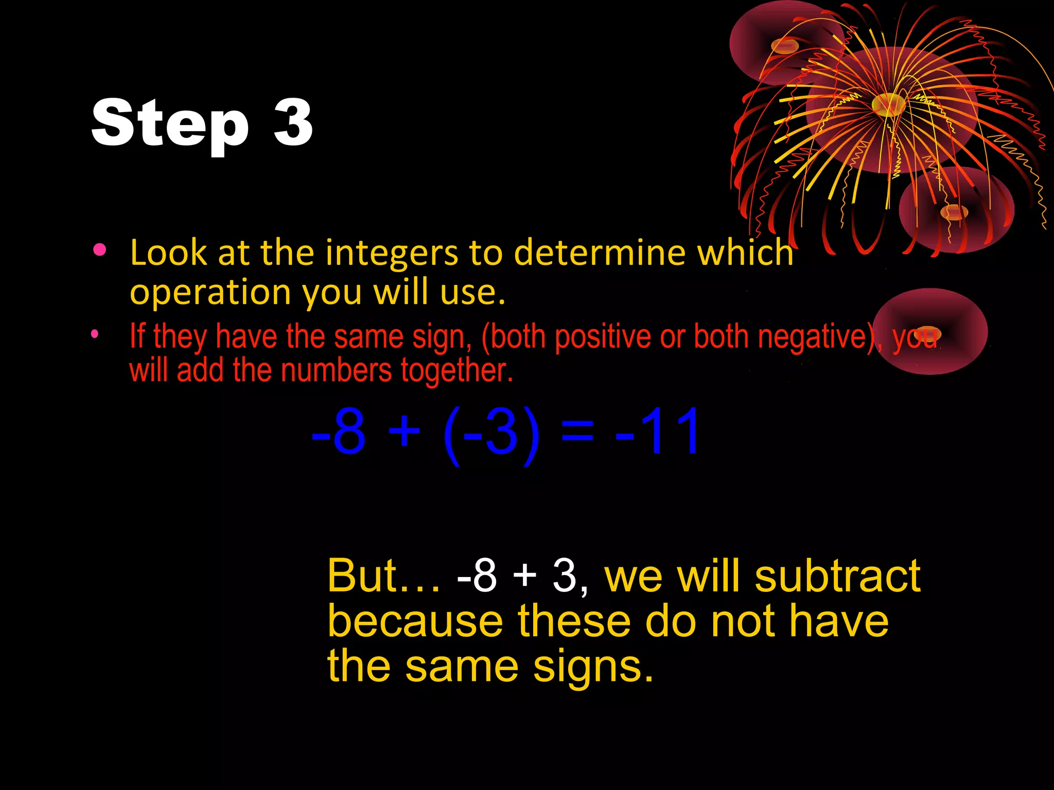 Adding and subtracting integers | PPT