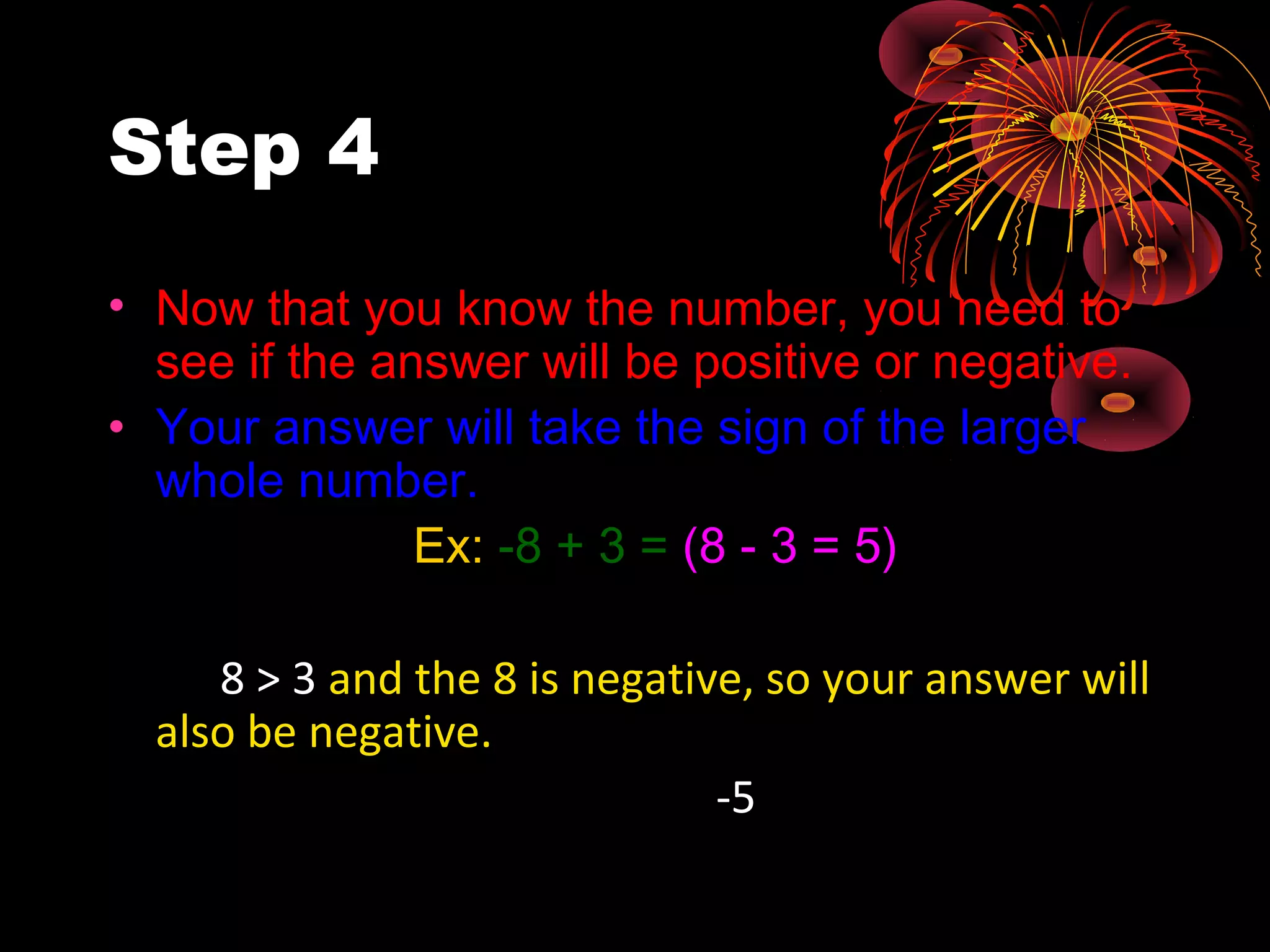 Adding and subtracting integers | PPT
