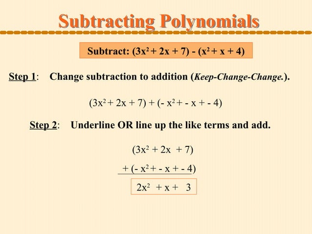 Addition and Subtraction Polynomials.ppt