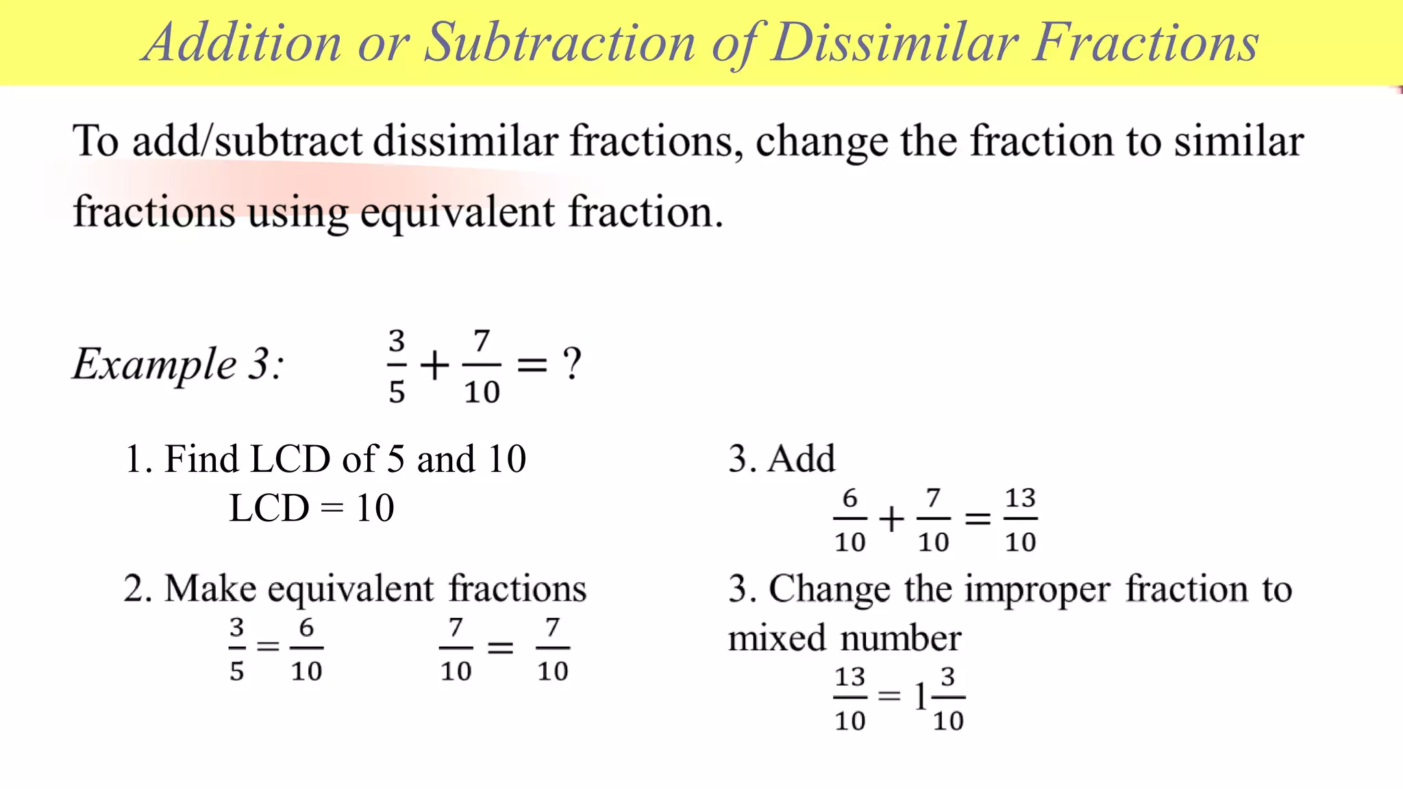 Adding and Subtracting Simple Fractions and Mixed Numbers.pptx