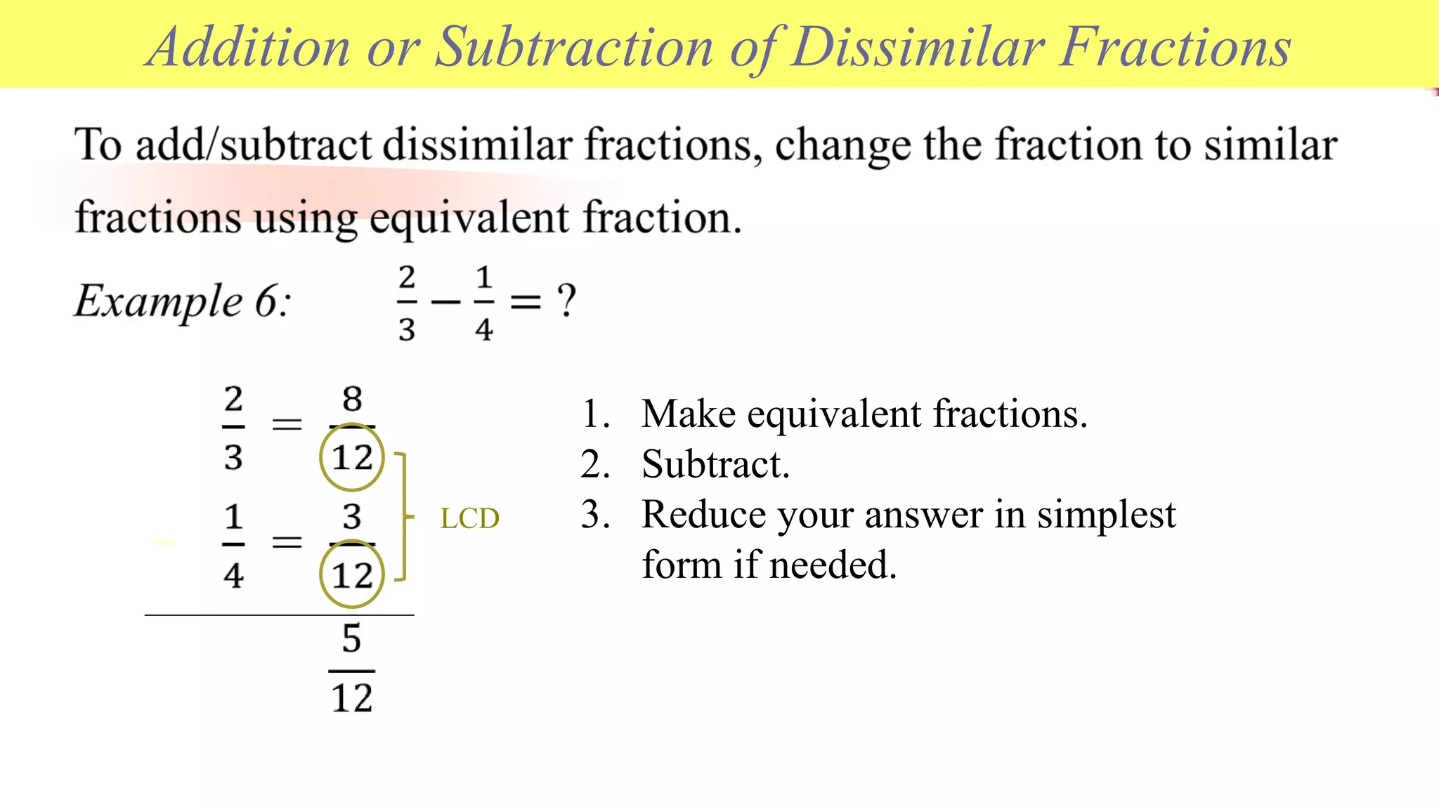 Adding and Subtracting Simple Fractions and Mixed Numbers.pptx