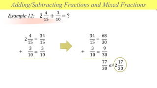 Adding and Subtracting Simple Fractions and Mixed Numbers.pptx