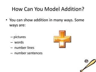 Adding and subtracting to solve problems notes pages | PPTX