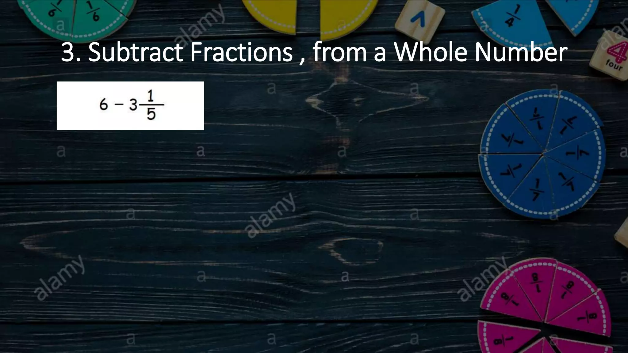 Adding and Subtraction Fraction mixed Number without or with regrouping ...