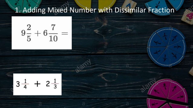 Adding and Subtraction Fraction mixed Number without or with regrouping.pptx | Education