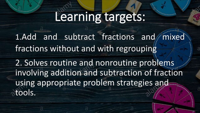 Adding and Subtraction Fraction mixed Number without or with regrouping.pptx | Education