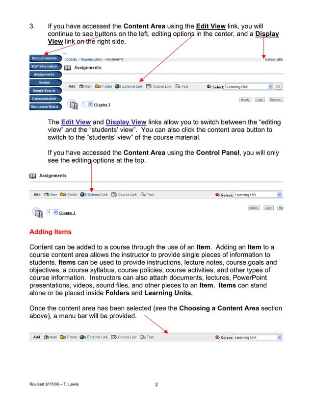 Adding An Item | PDF