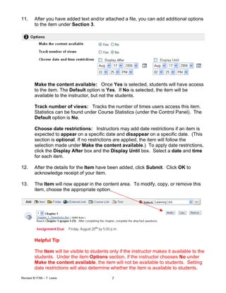 Adding An Item | PDF