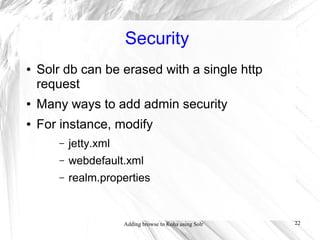 Adding browse to Koha using Solr | PPT