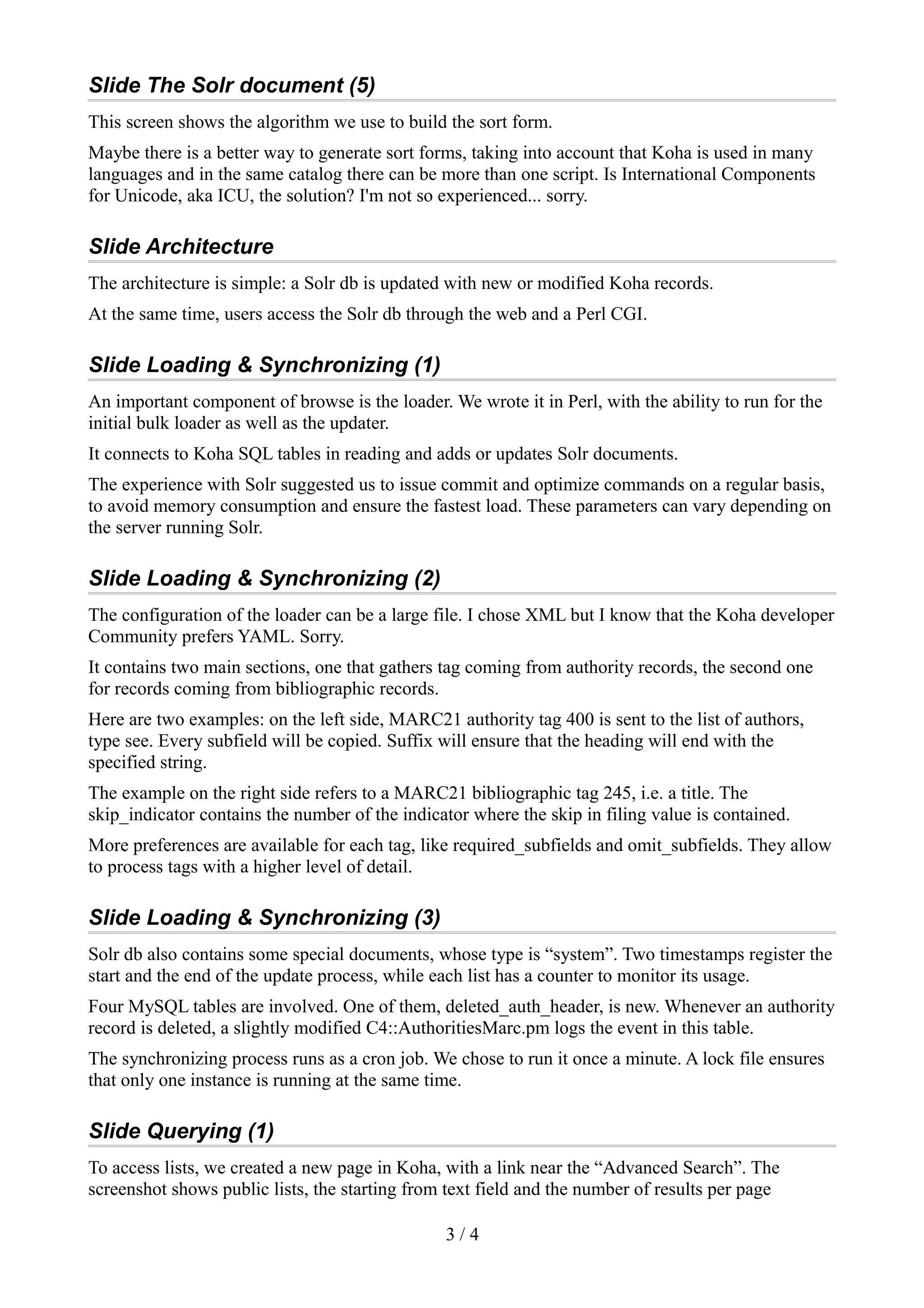 Adding browse to Koha using Solr | PDF