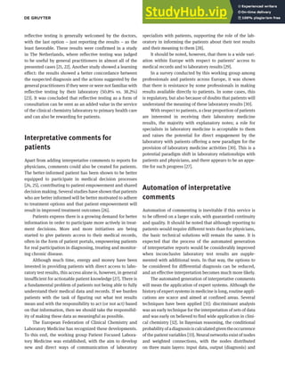 Adding Clinical Utility To The Laboratory Reports Automation Of ...