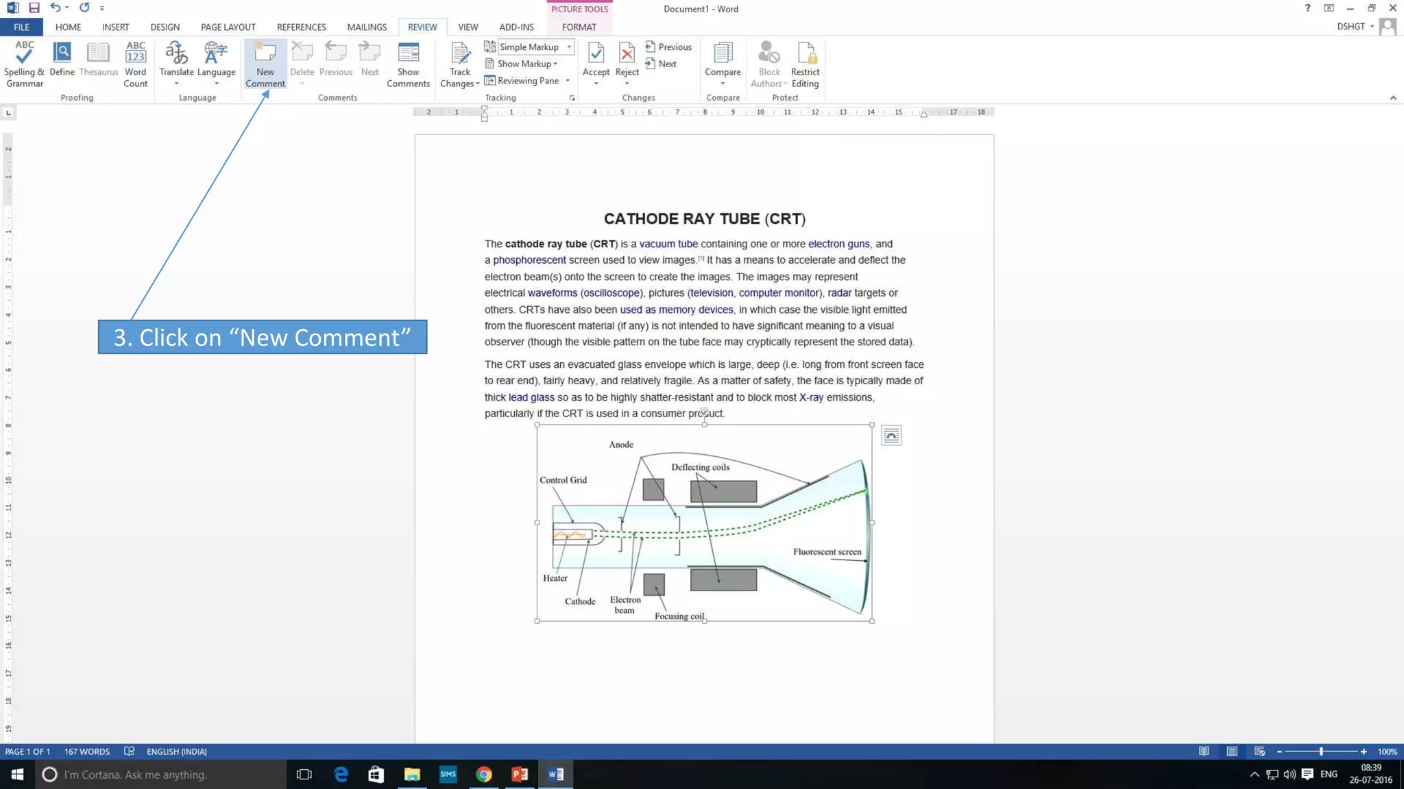 Adding comments in ms word | PPT
