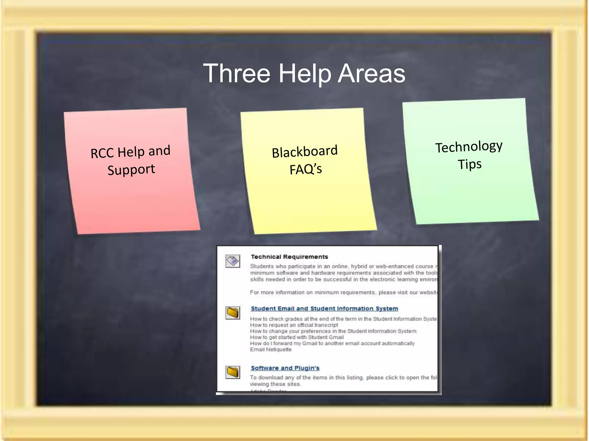 Adding Items To Your Blackboard Course Menu Ppt