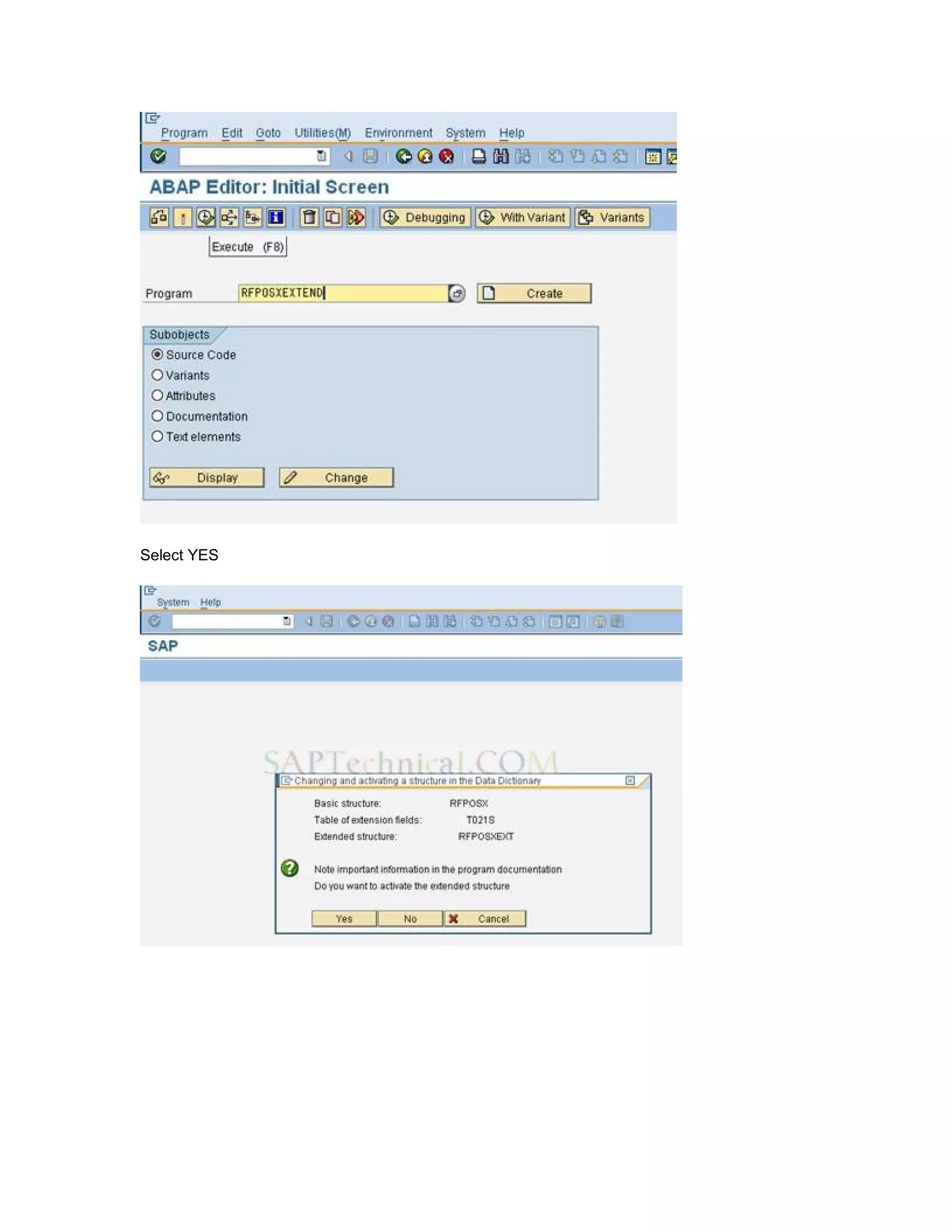 Adding custom fields to the fi report fbl5 n using bt es | DOC