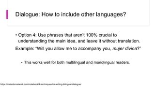 Adding dialogue and sensory detail to your personal narratives | PPTX