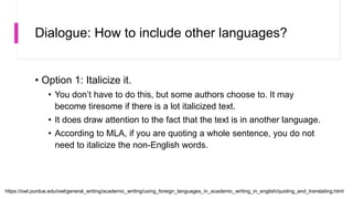 Adding dialogue and sensory detail to your personal narratives | PPTX
