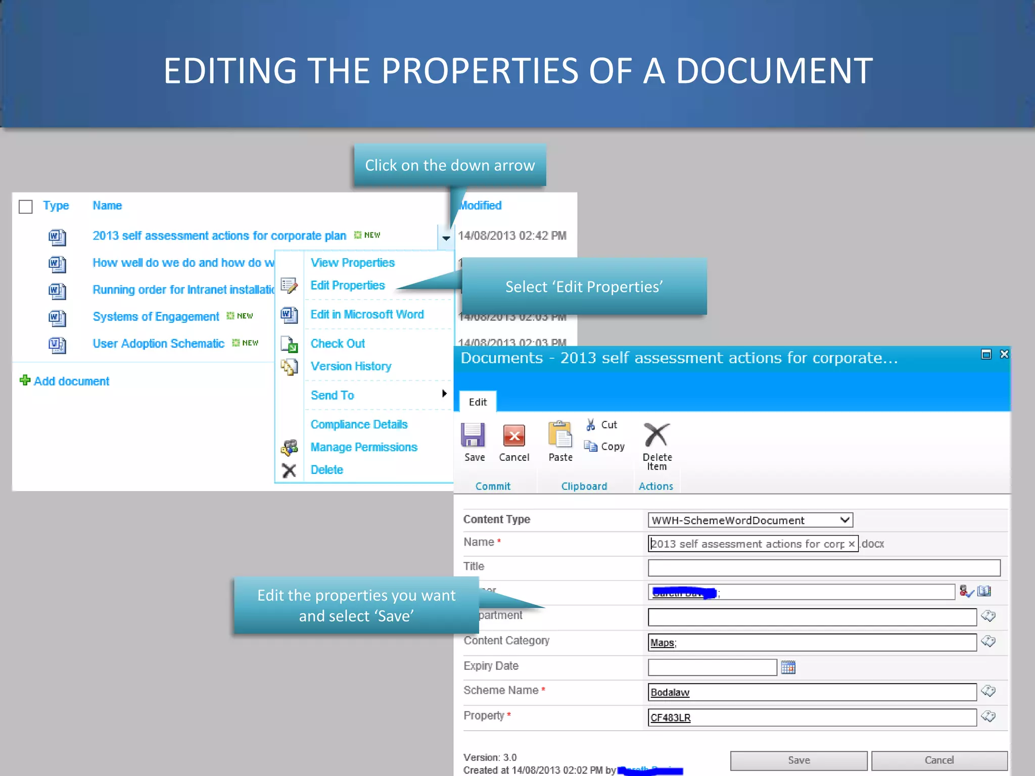 Introduction to Document Libraries | PPTX