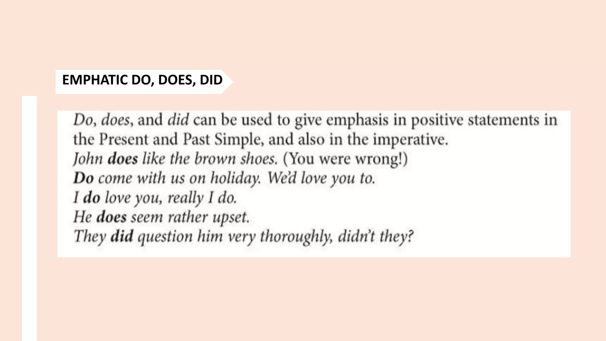 Adding emphasis with auxiliars and inversion | PPTX