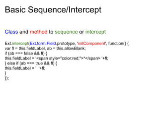 Four Ways to add Features to Ext JS | PDF