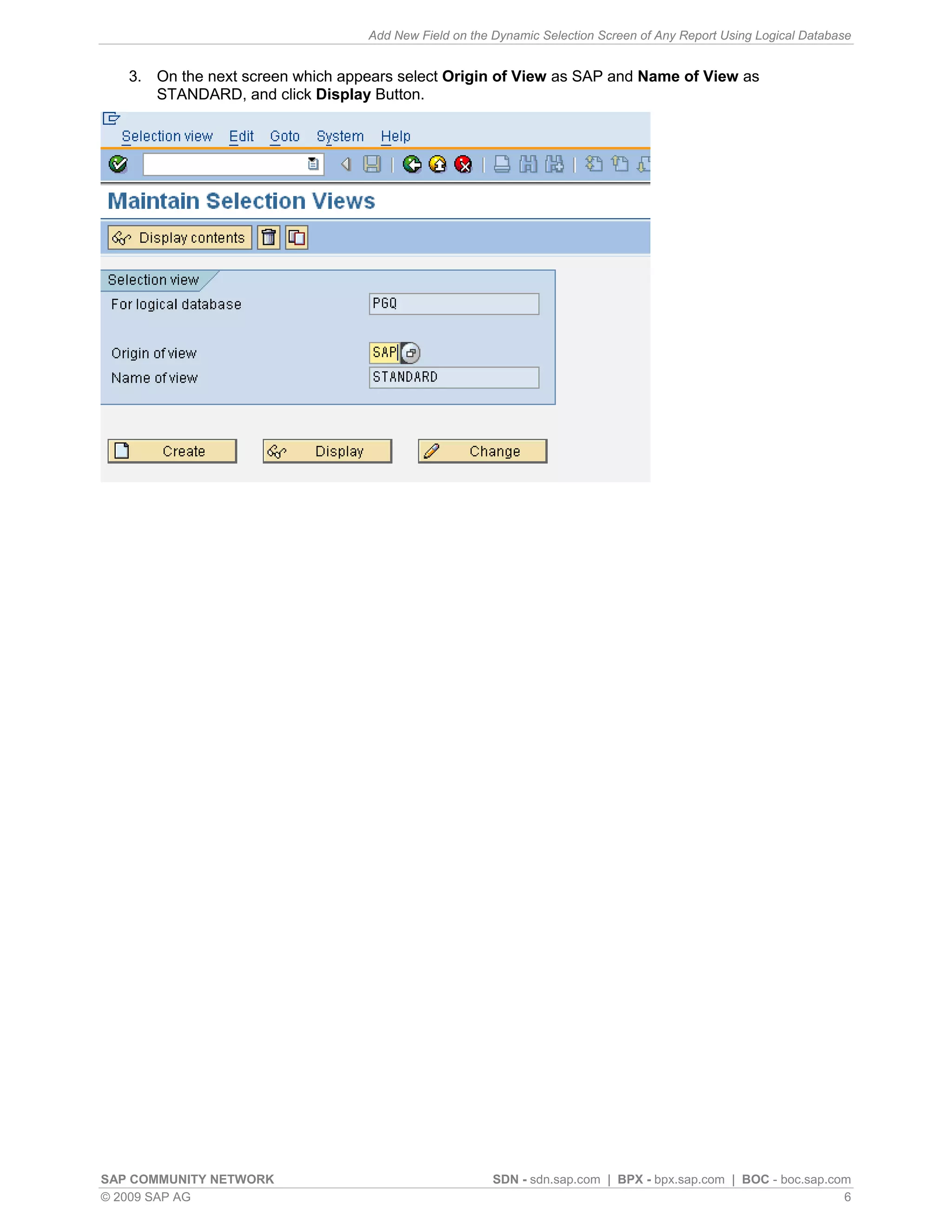 Sap Adding Fields To Dynamic Selection For Fbln Transactions 2 Pdf