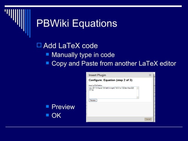 LaTeX Equations | PPT