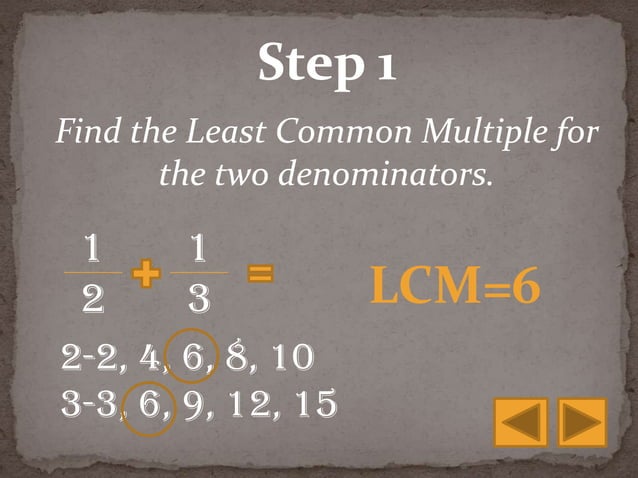 Adding Fractions With Unlike Denominators | PPTX | Technology & Computing