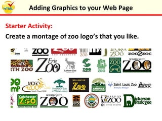 Adding graphics to your web page | PPT | Web Development | Internet