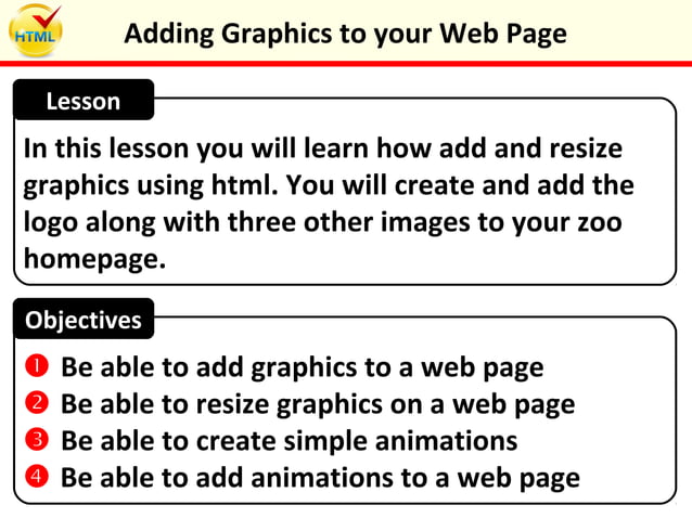 Adding graphics to your web page | PPT | Web Development | Internet