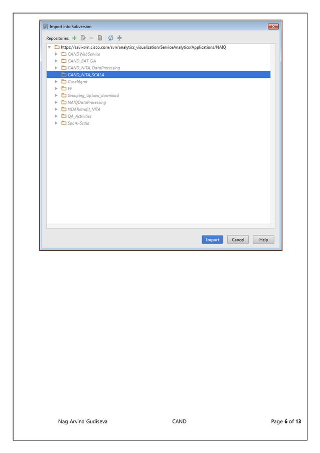 Adding Idea IntelliJ projects to Subversion Version Control | PDF