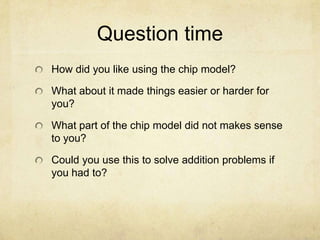 Adding integers | PPTX