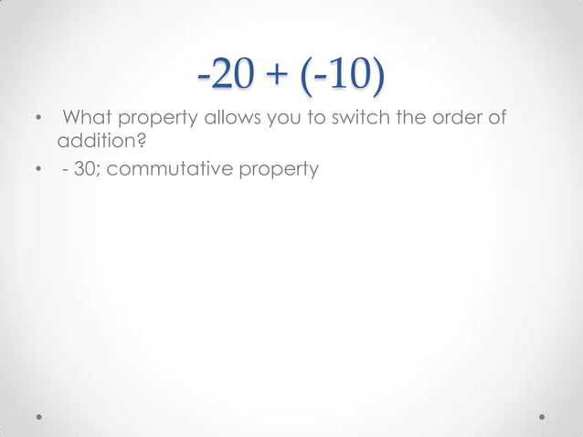 Adding integers review web | PPTX | American Football | Sports